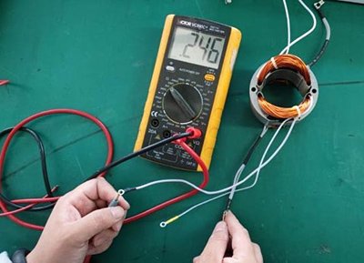 How to measure the quality of the motor stator? - AIP