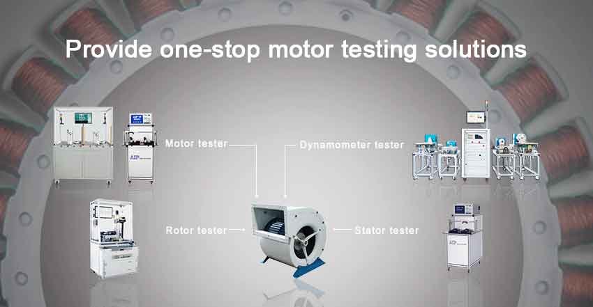 Blower fan motor test solutions worldwide provider - AIP