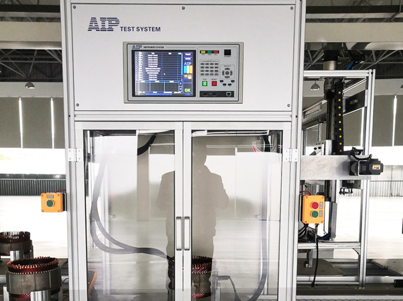 Automatic line applied stator tester - AIP