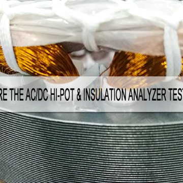 What are the AC/DC hi-pot & Insulation analyzer test items? - AIP