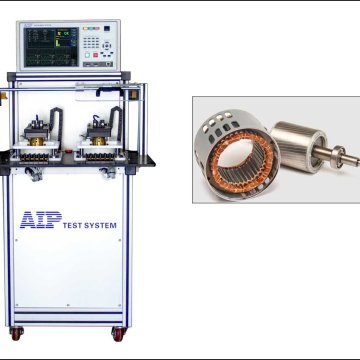 Stator back electromotive force (EMF) test