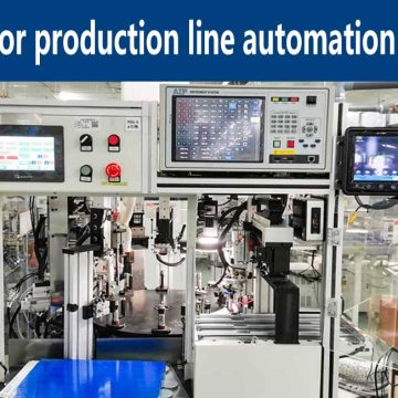 Motor production line automation test - AIP